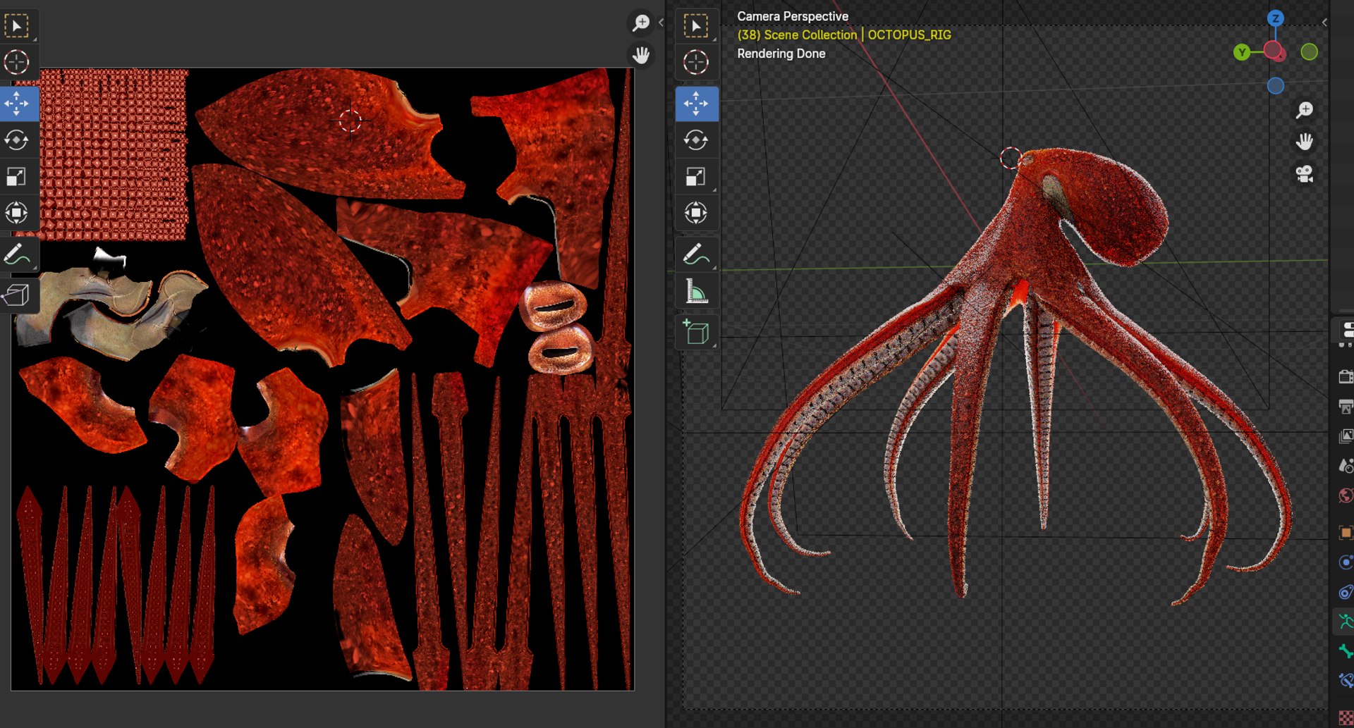 3D Model Animated Octopus - TurboSquid 2187371
