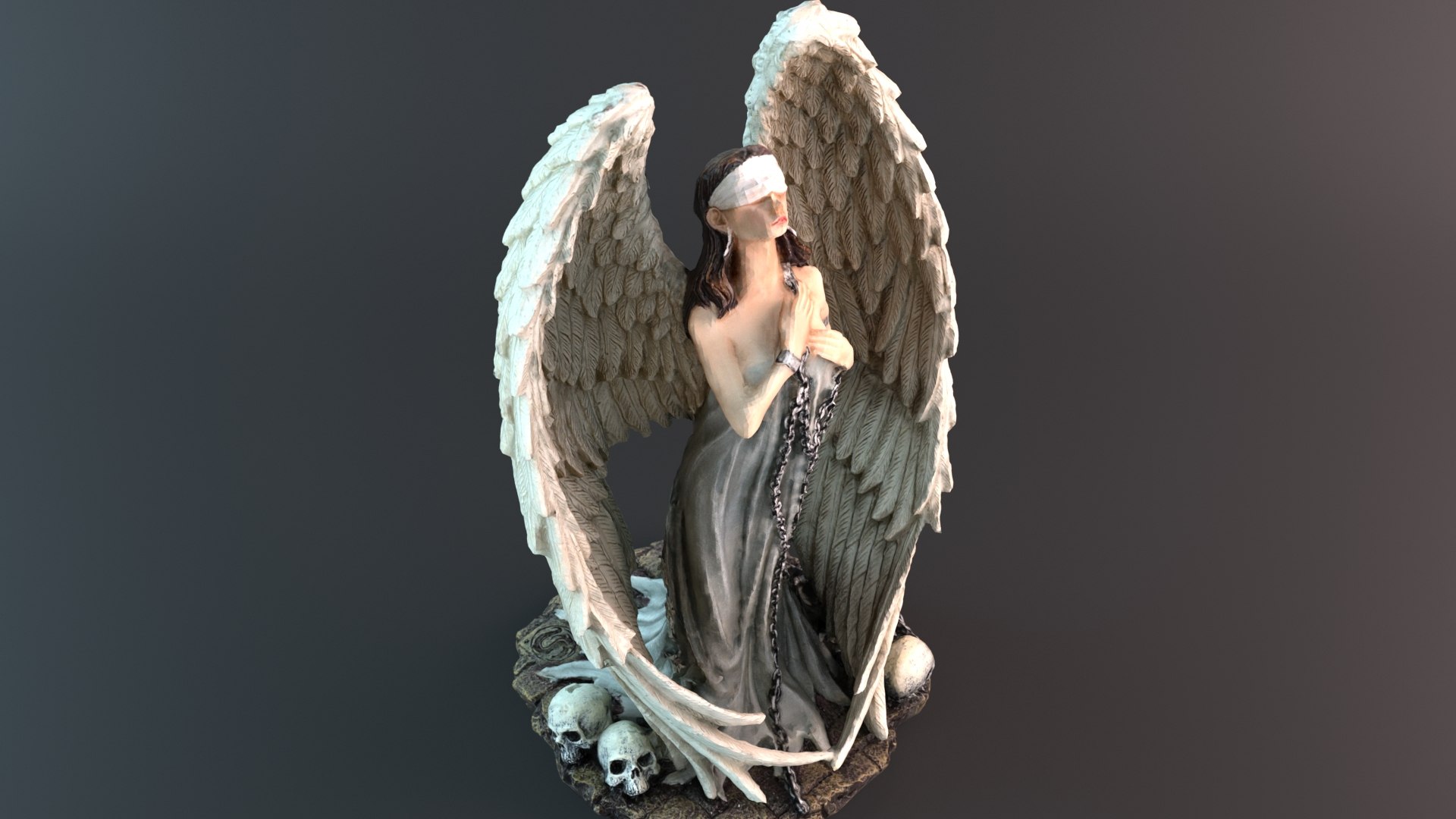 Angel Chained Model - TurboSquid 2339566