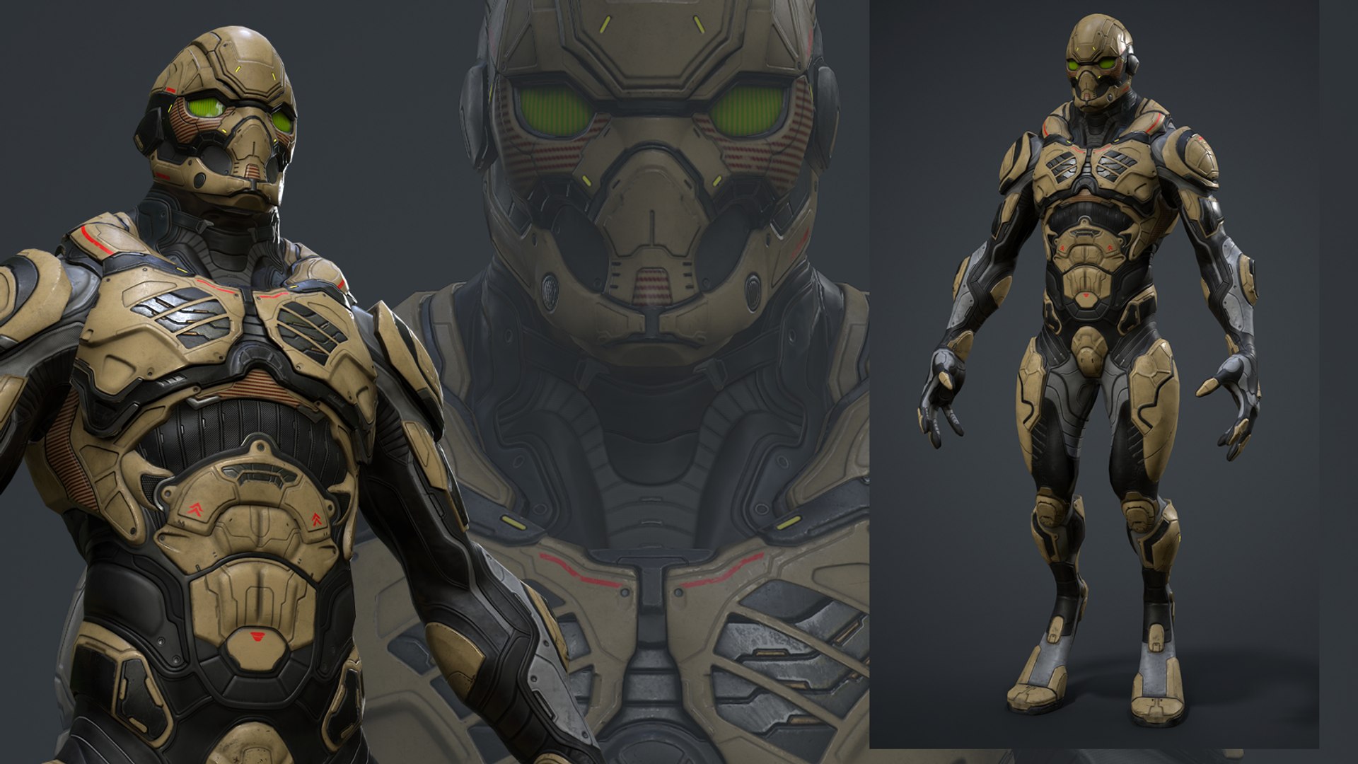 3d Character Marmoset Model Turbosquid 1665571 