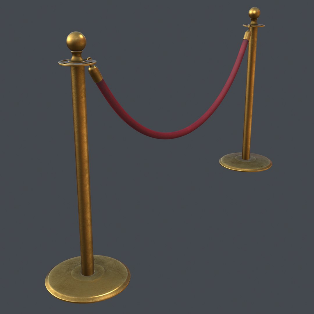 Stanchion Velvet Rope Max