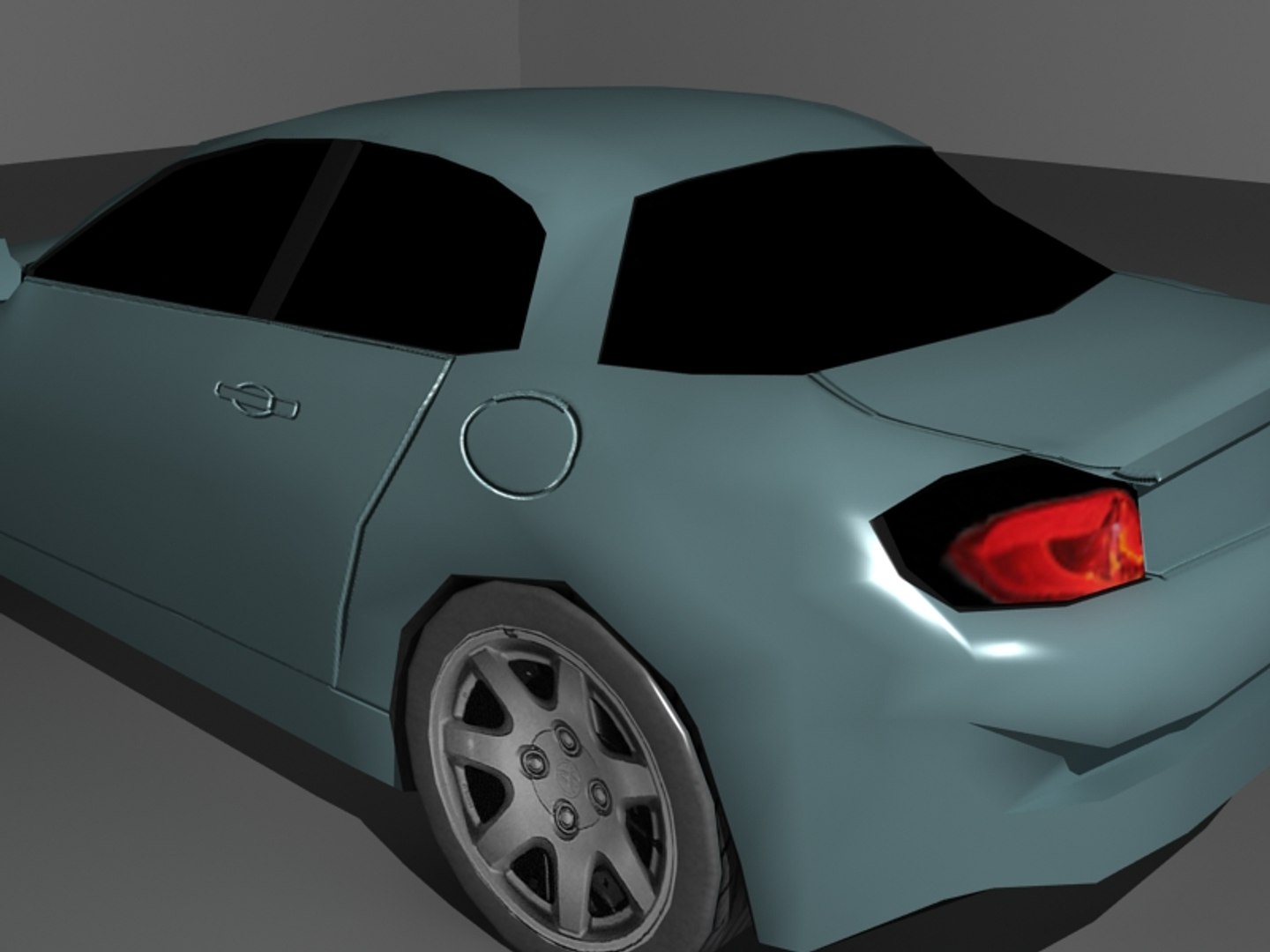 Basic Car 3d Model