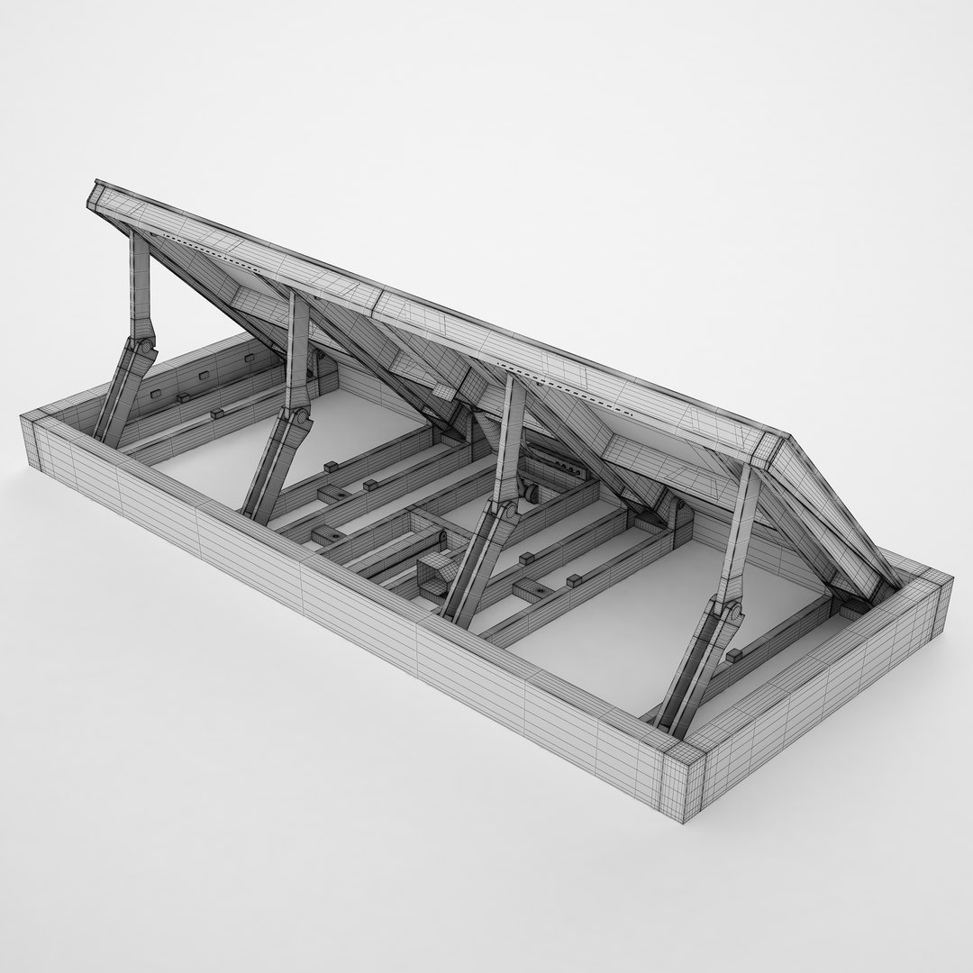 Road Blocker 03 3D - TurboSquid 2042601