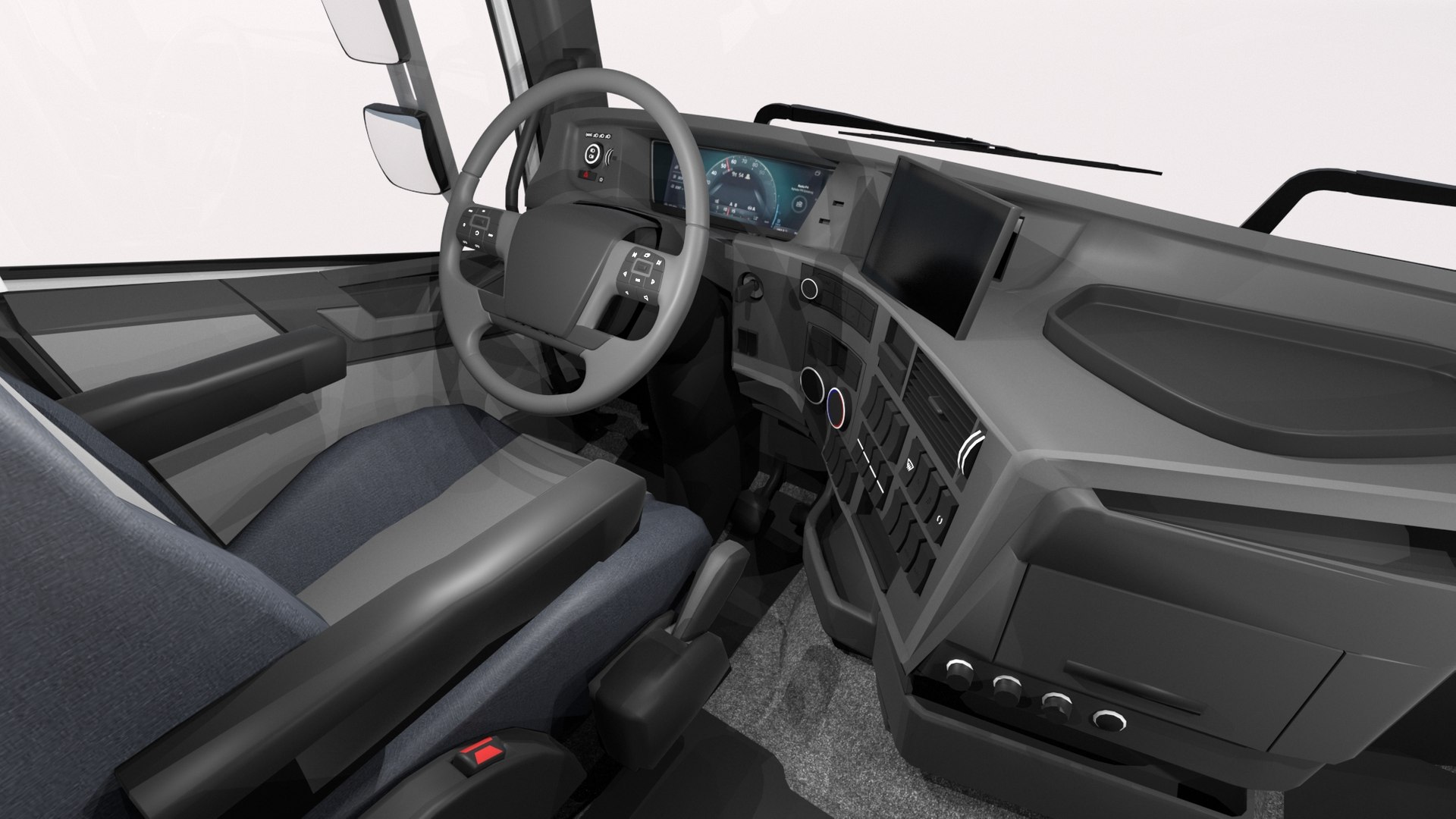 3D Generic Truck Model - TurboSquid 1623173