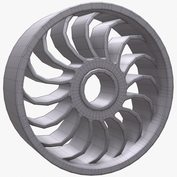 3d robot wheel