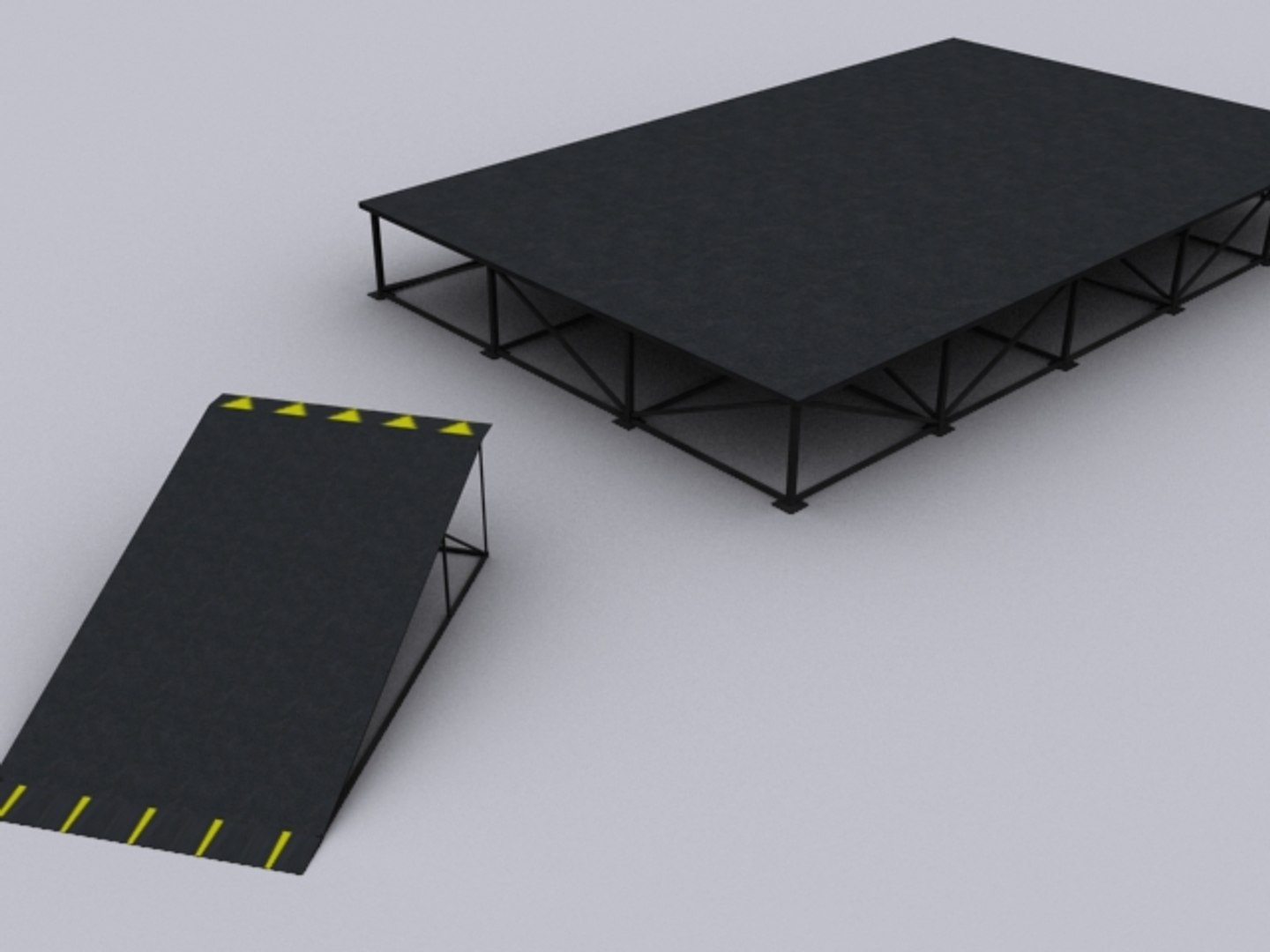 3ds Max Stage Ramp
