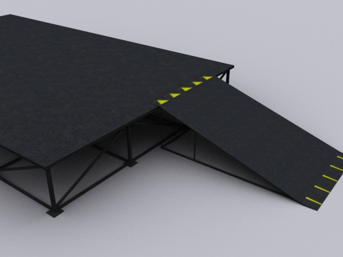 3ds Max Stage Ramp