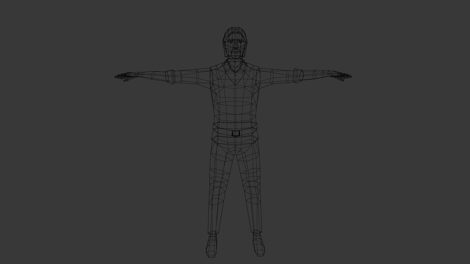 3D Low Poly Man Rigged - TurboSquid 2459317