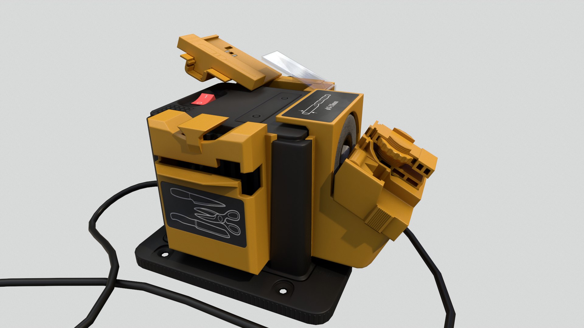 3D Model Electric Grinder - TurboSquid 1700633