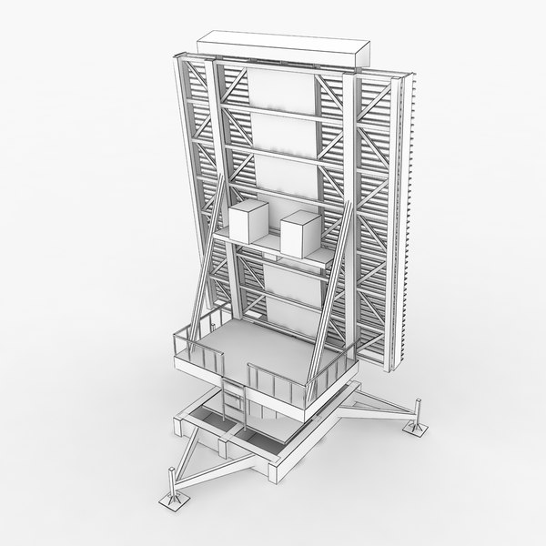 3d model aesa radar