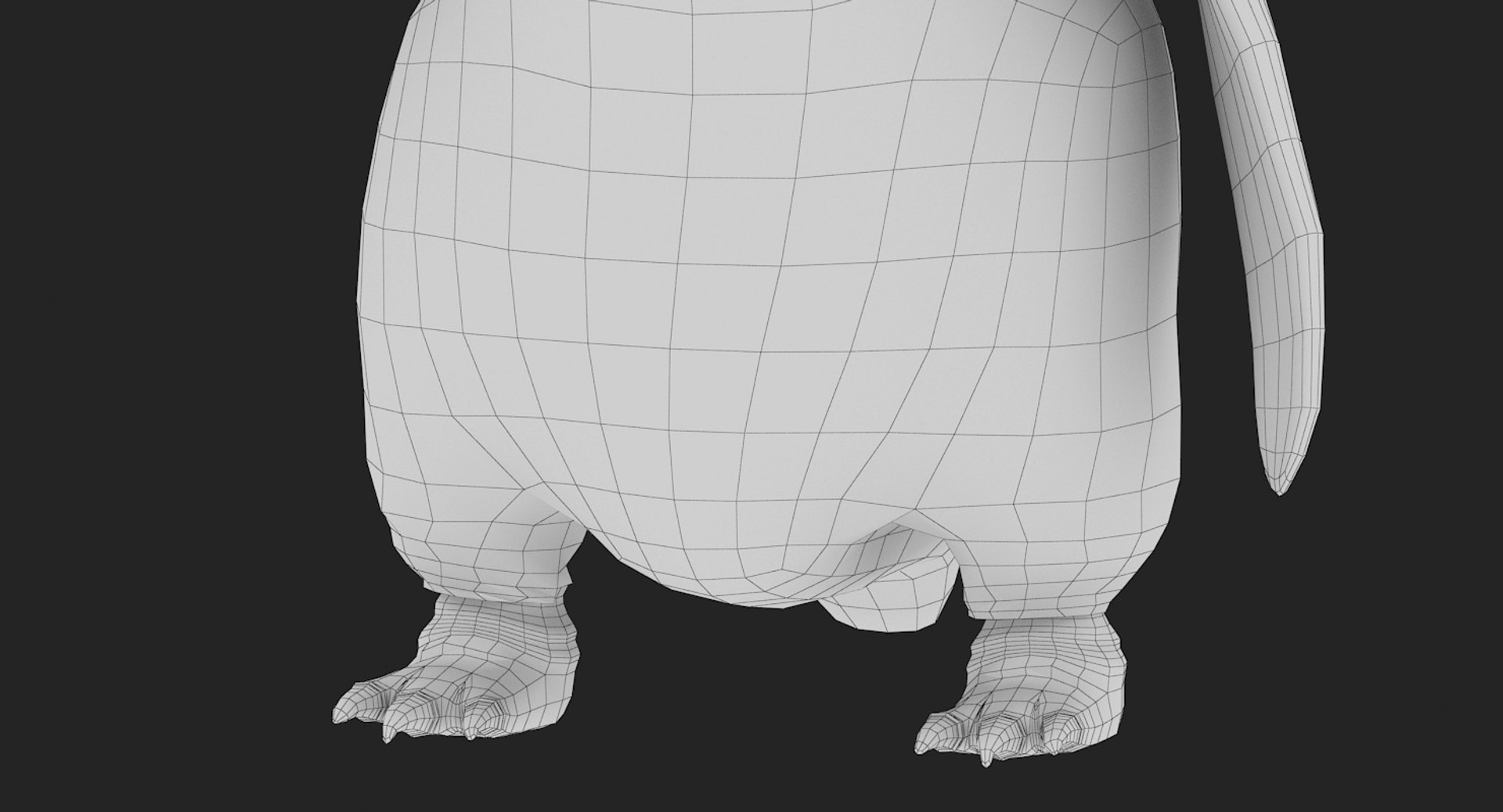 3d Model Juvenile Emperor Penguin