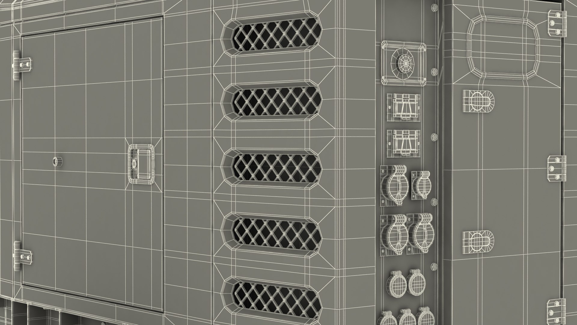 3D Mobile Generator Lighting Mast Model - TurboSquid 1546375