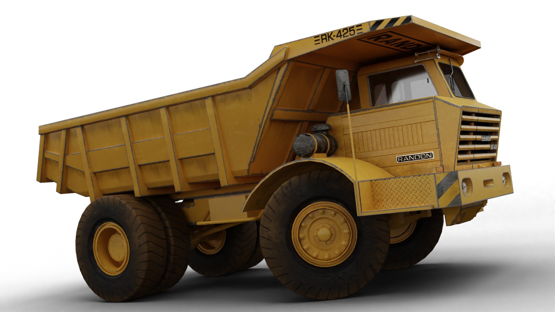 3D Randon RK 425 Dump Truck Low Poly - TurboSquid 1961716