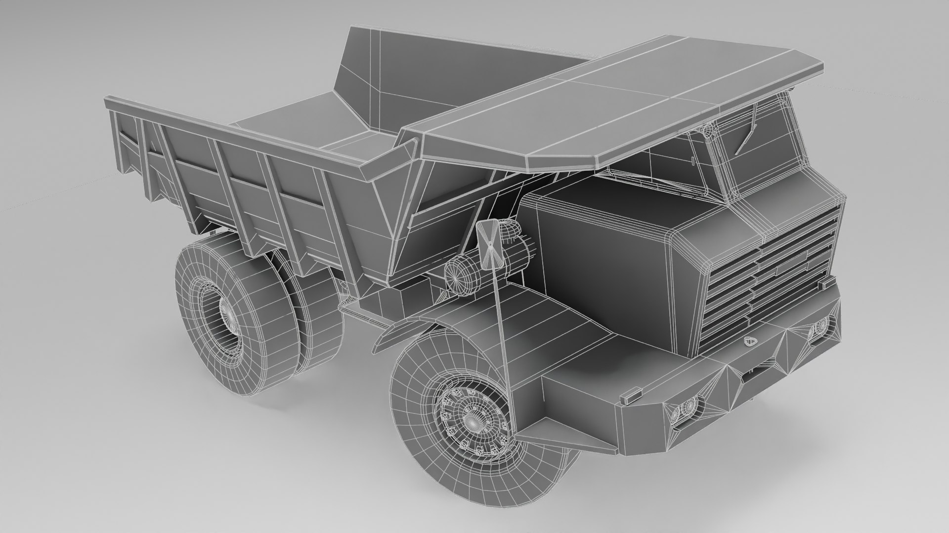 3D Randon RK 425 Dump Truck Low Poly - TurboSquid 1961716