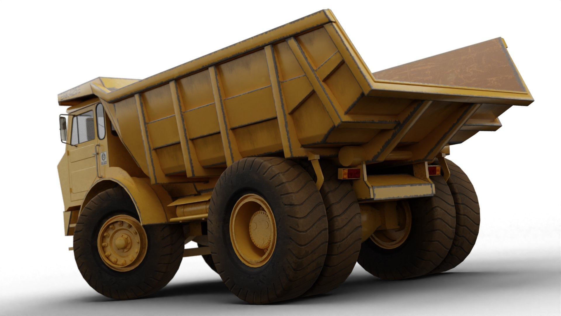 3D Randon RK 425 Dump Truck Low Poly - TurboSquid 1961716
