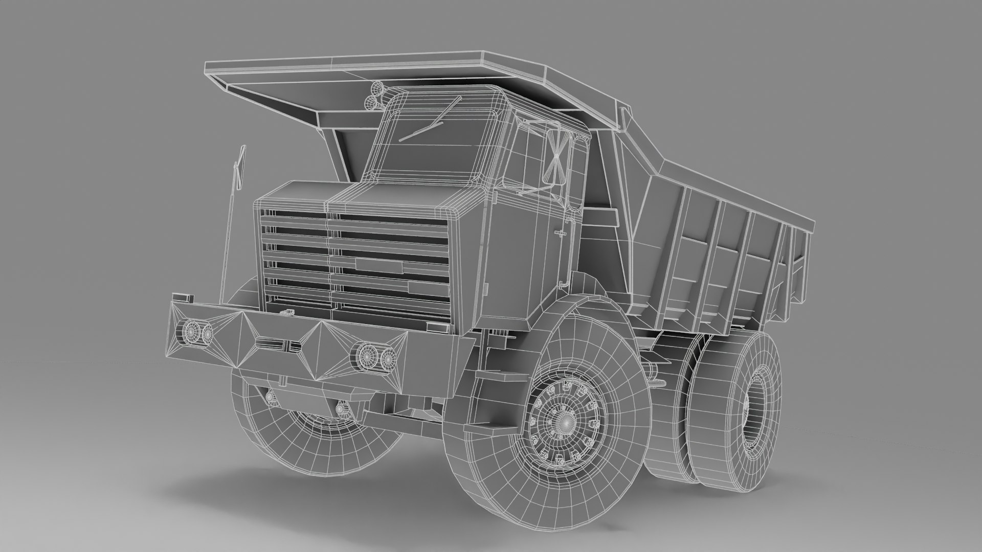 3D Randon RK 425 Dump Truck Low Poly - TurboSquid 1961716
