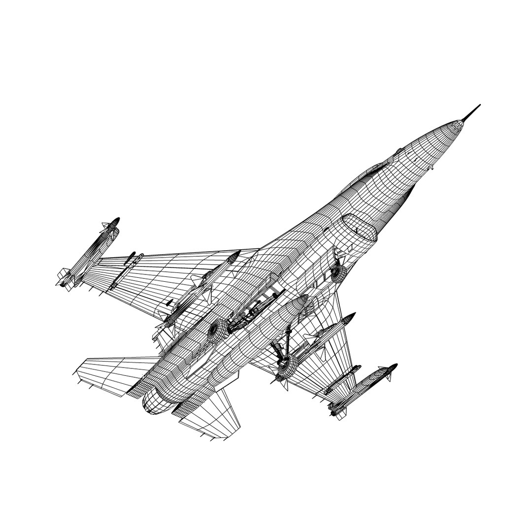 Max F-16 Fighting Falcon Belgian