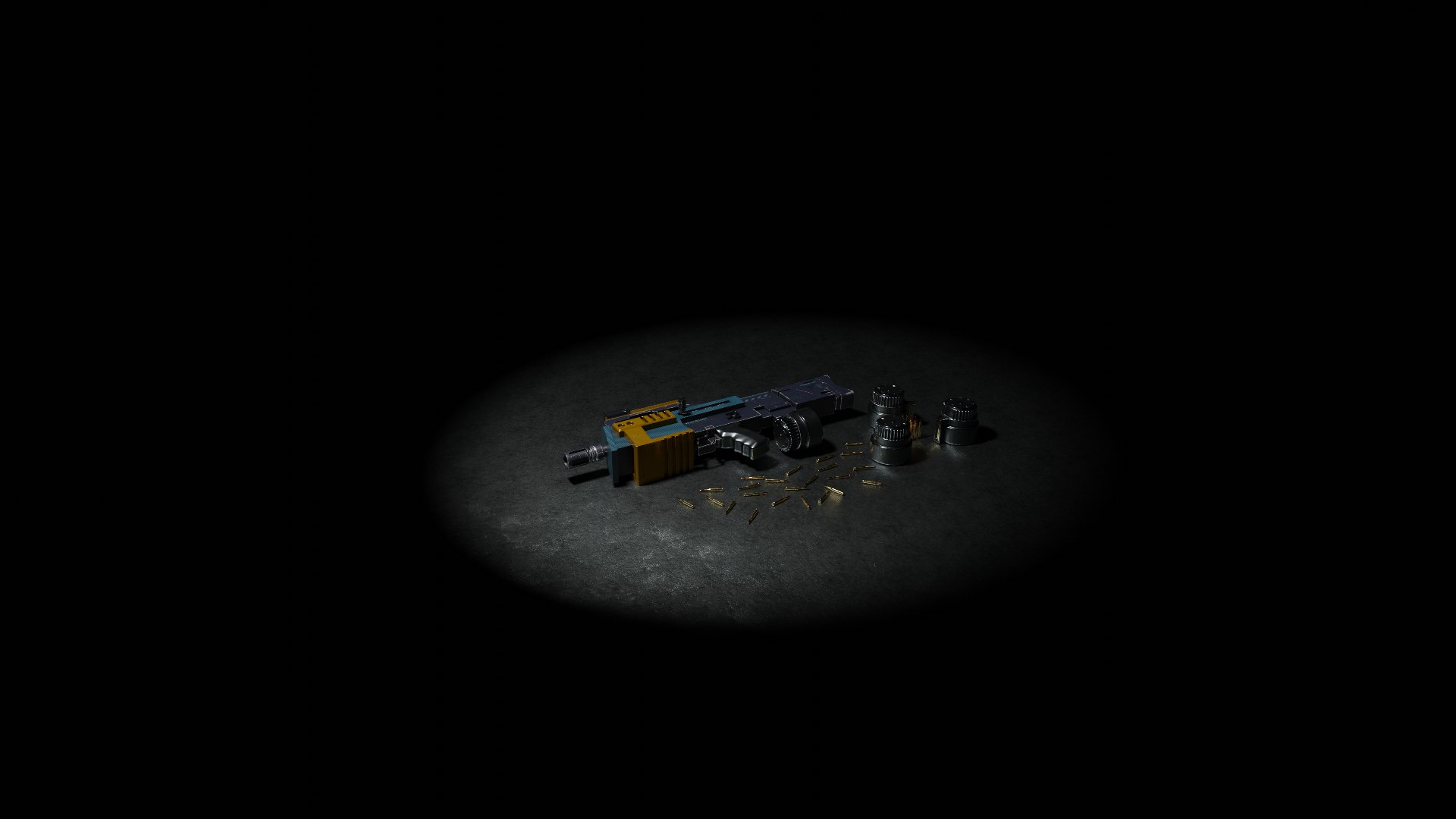 Narkot 69 SMG Low-poly 3D Model - TurboSquid 1930142