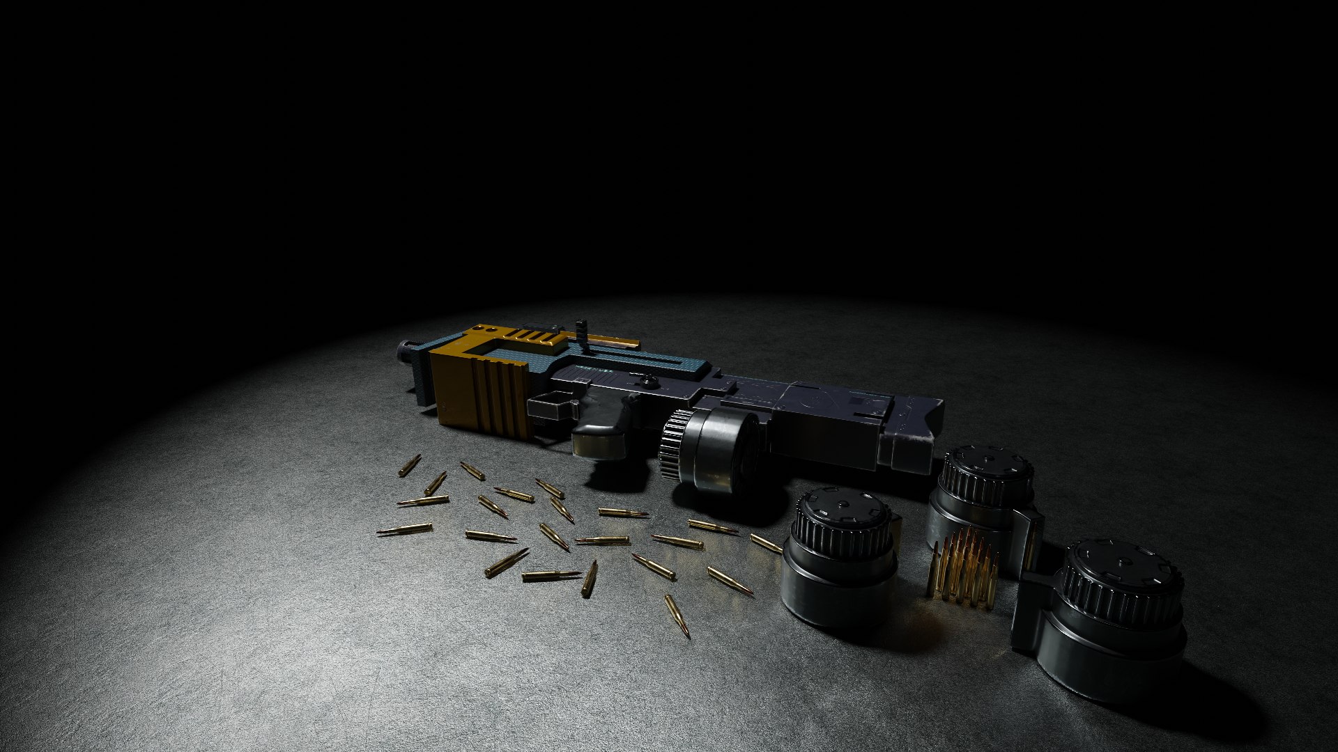 Narkot 69 SMG Low-poly 3D Model - TurboSquid 1930142