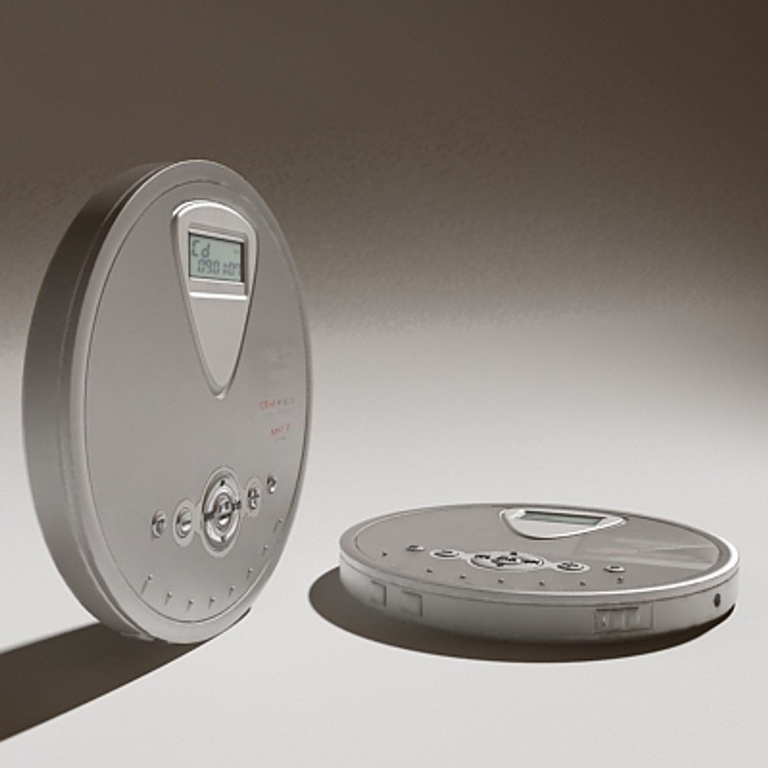 3d model cd player