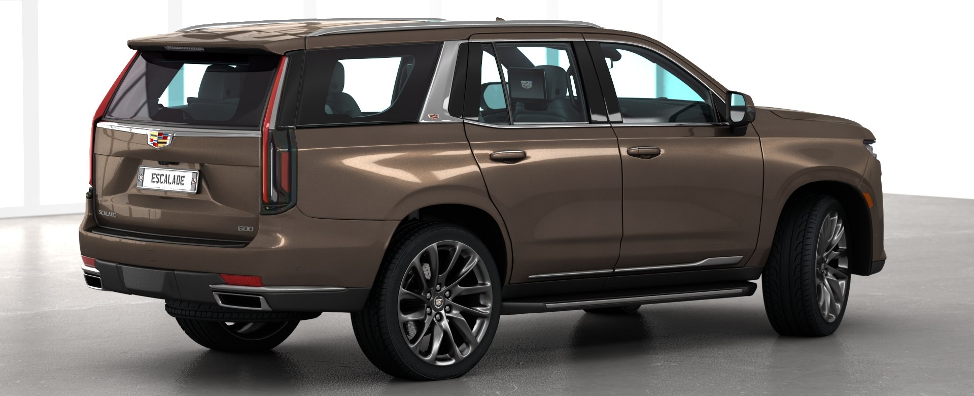 Realistic Cadillac Escalade 2021 3D Model - TurboSquid 1580337