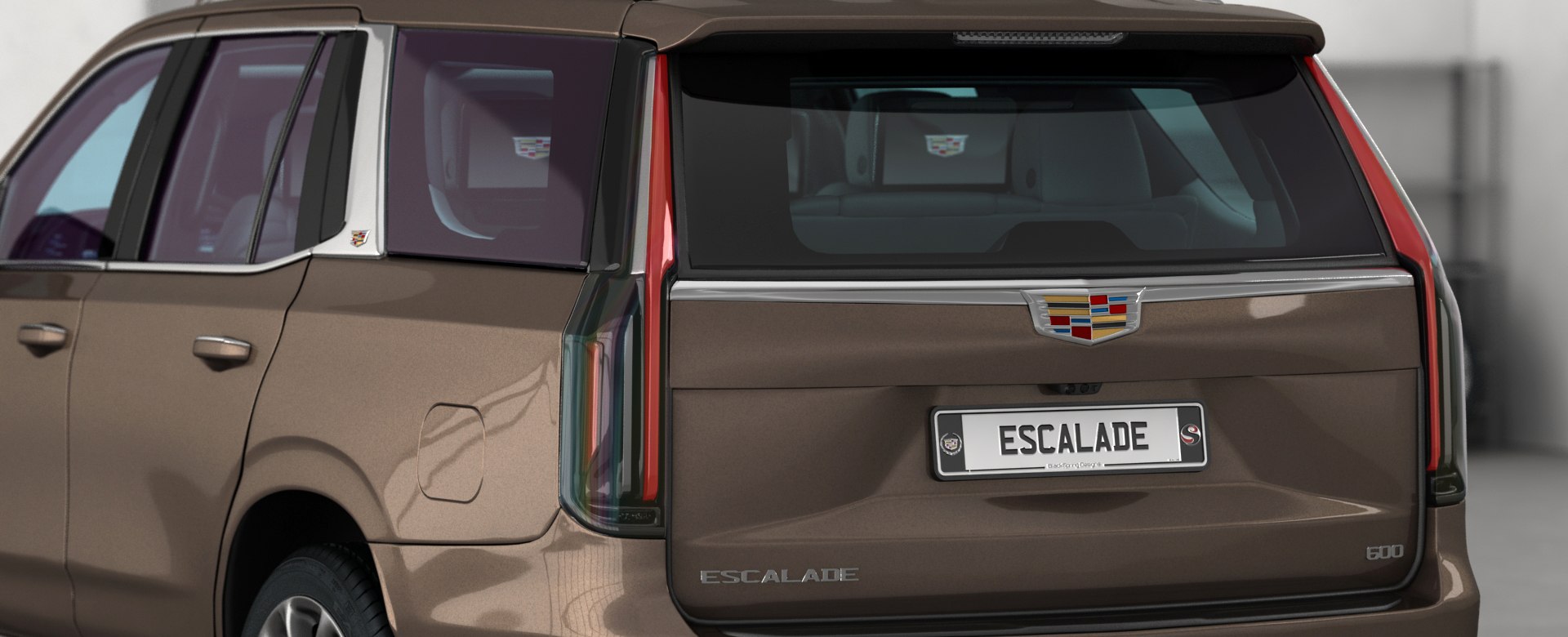 Realistic cadillac escalade 2021 3D model - TurboSquid 1580337