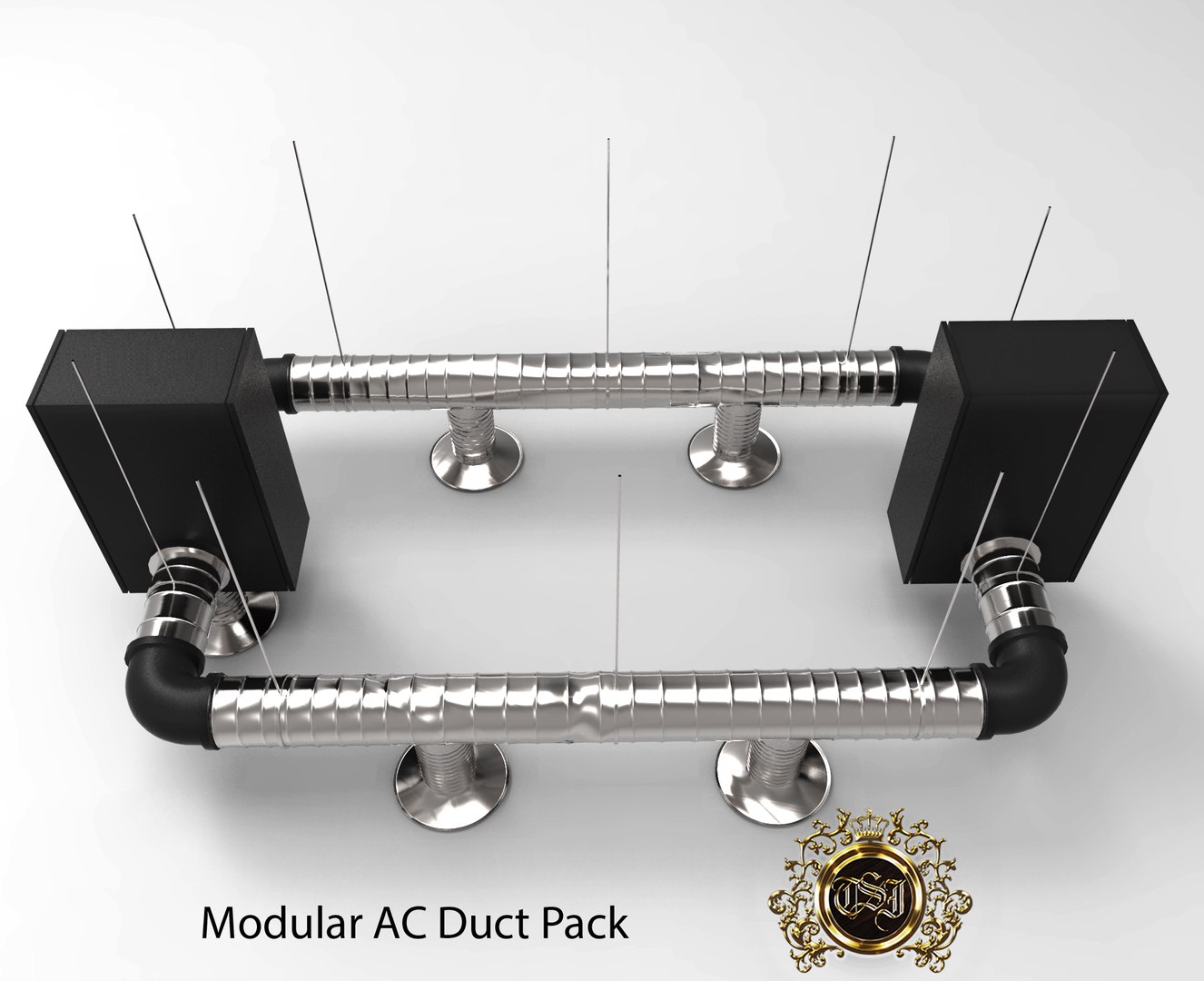 Modular Duct Pack Obj