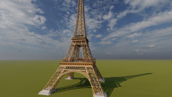 Eiffel Tower SketchUp Models for Download | TurboSquid