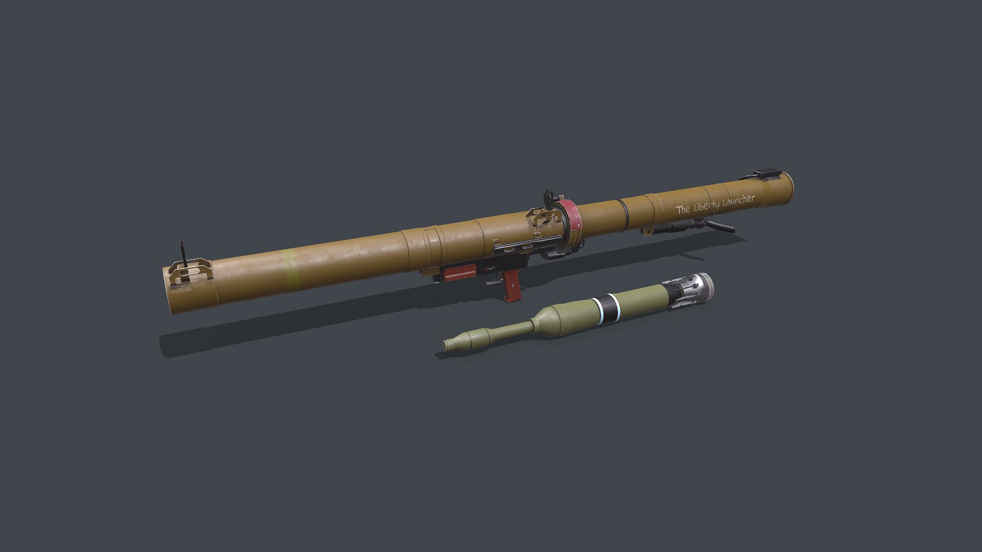 3D RPG-29 Low-poly PBR Model - TurboSquid 2119906