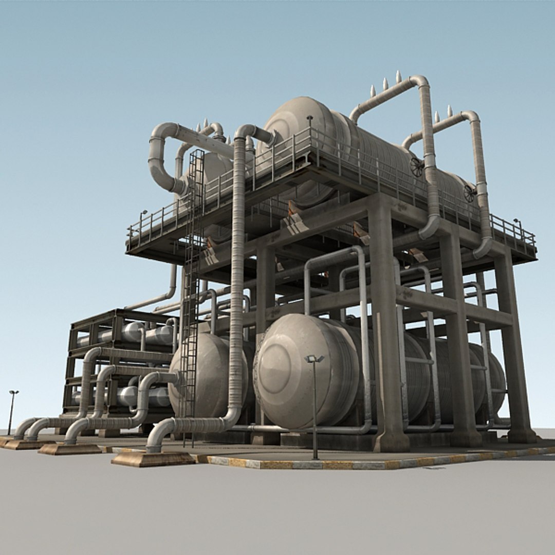 3d Refinery Parts