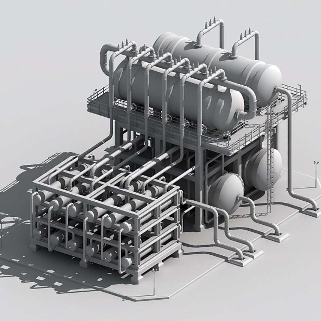 3d Refinery Parts