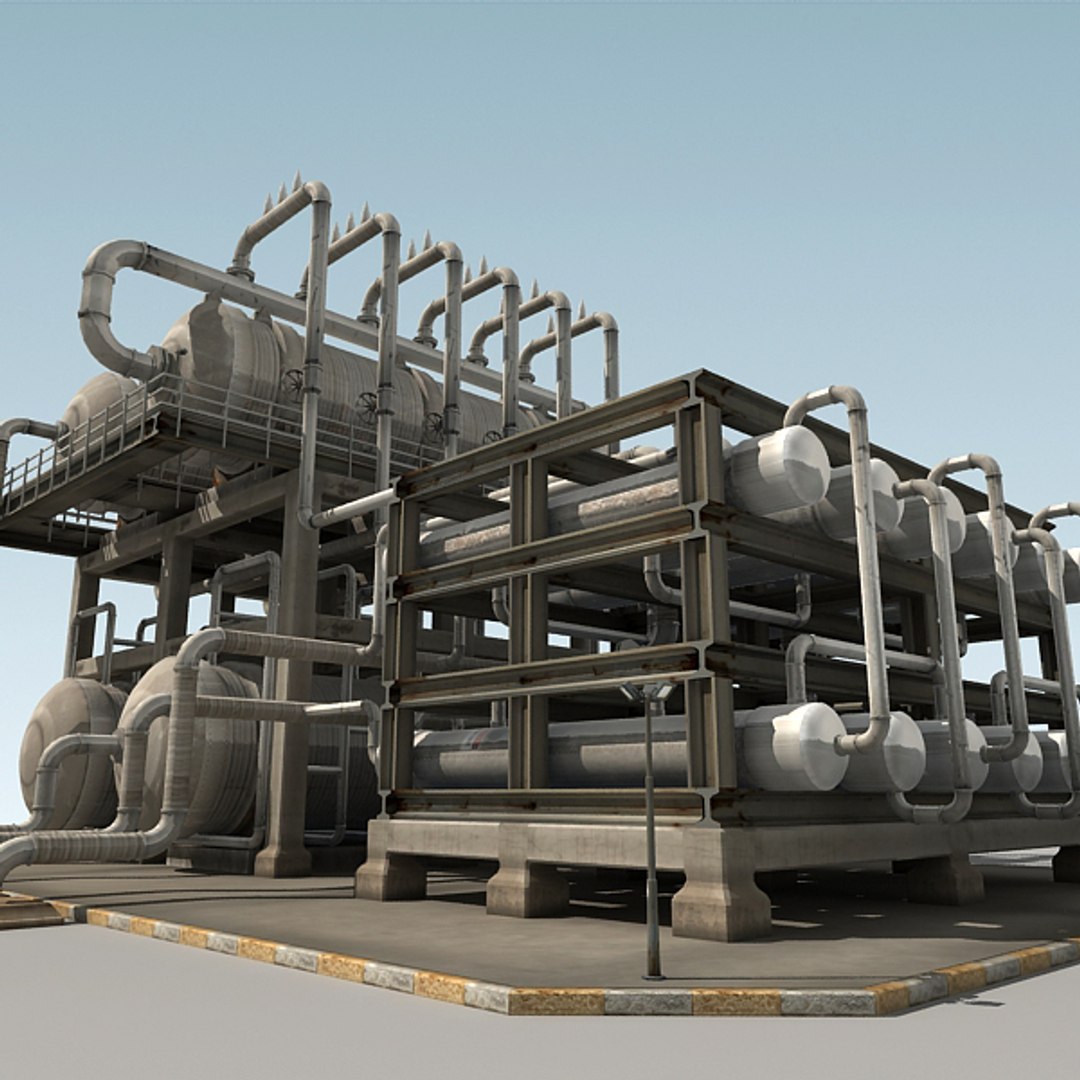 3d Refinery Parts