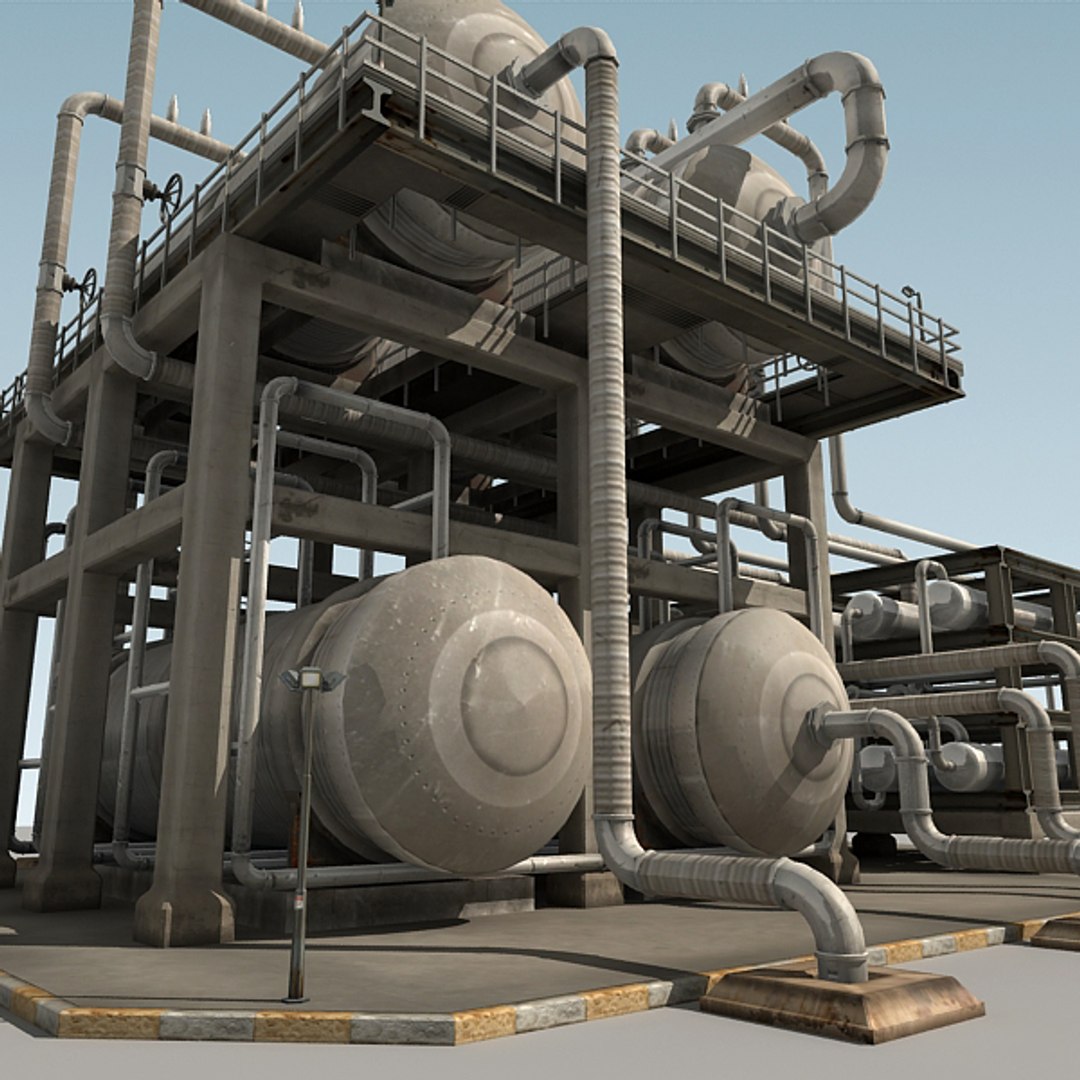 3d Refinery Parts