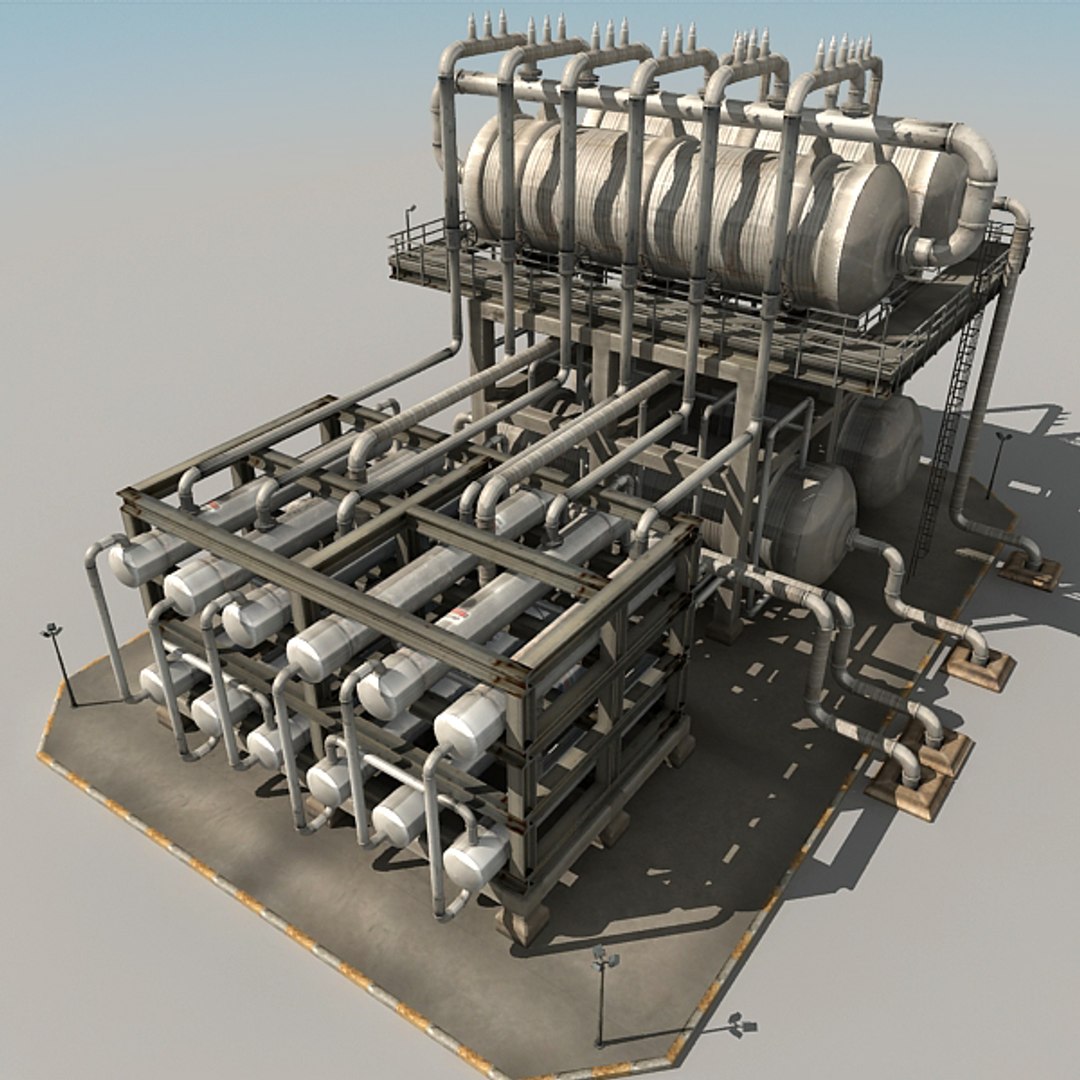 3d Refinery Parts