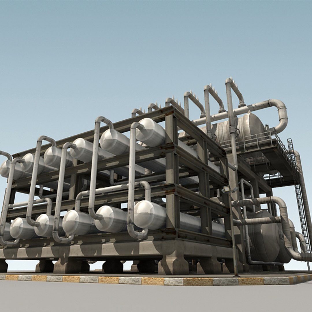 3d Refinery Parts
