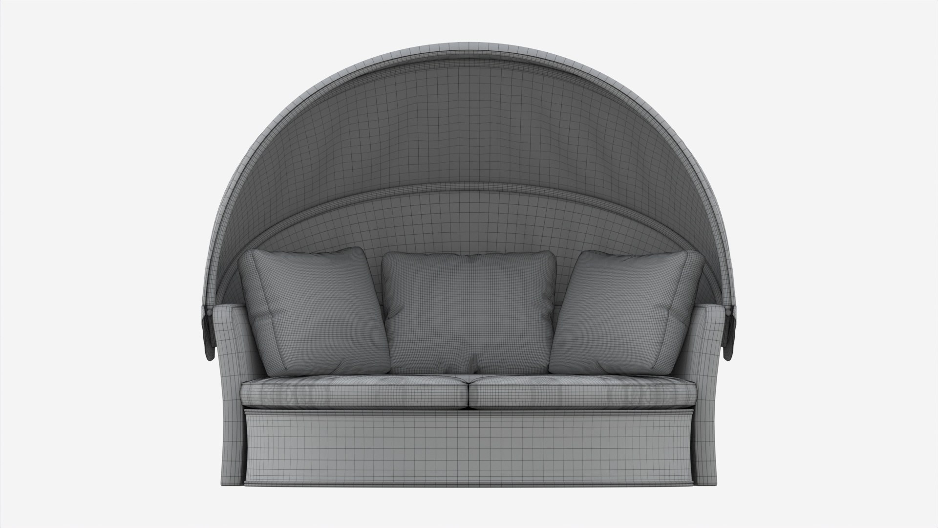 3D Argos Home Argenta Rattan Effect Day Sofa TurboSquid 1935862
