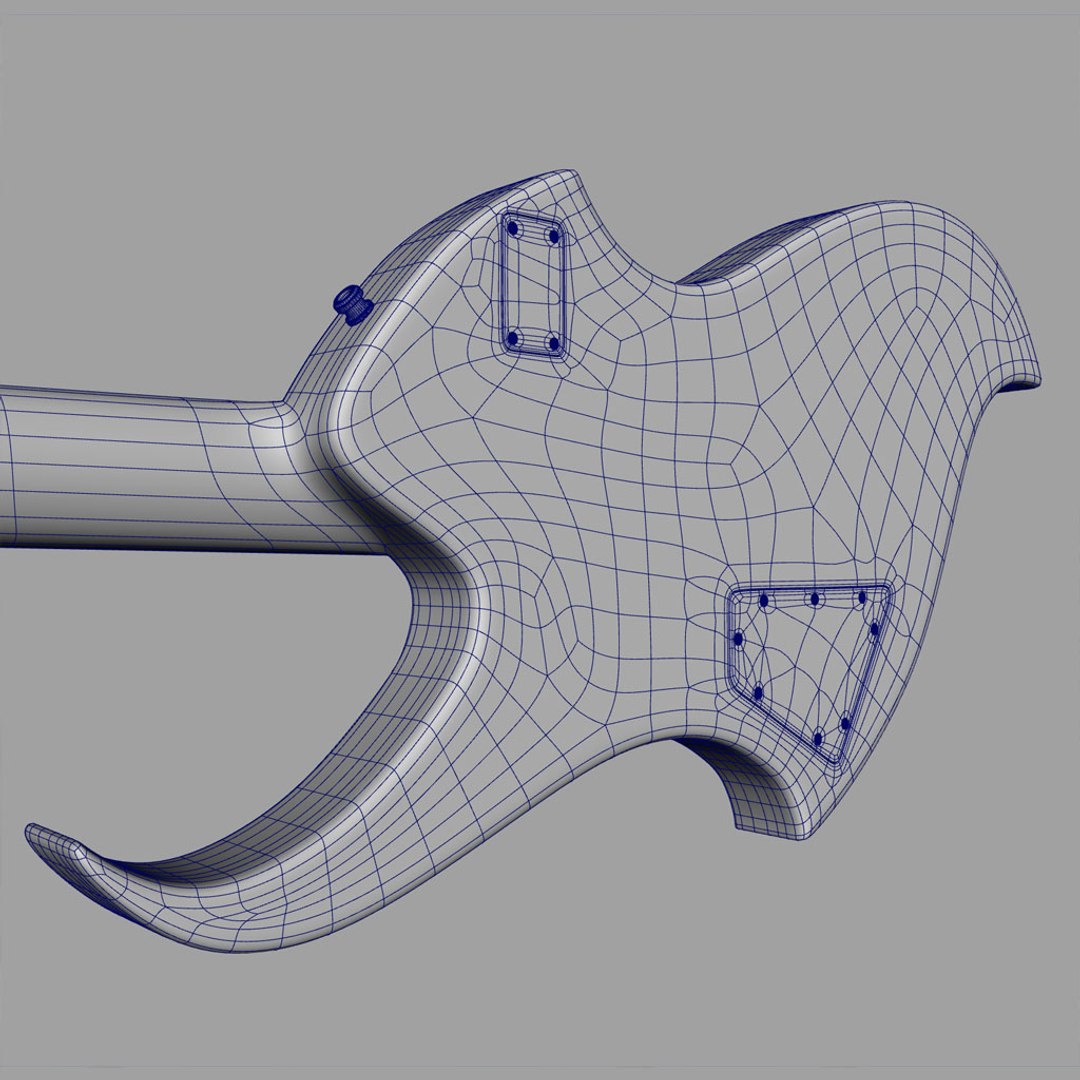 Guitar 3d Model