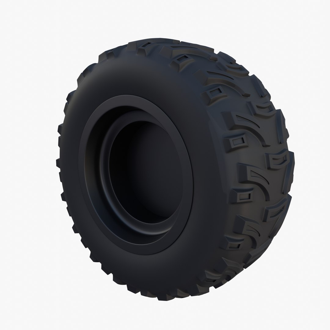 3D Tesla Cyberquad Atv Wheel Model - TurboSquid 1636262