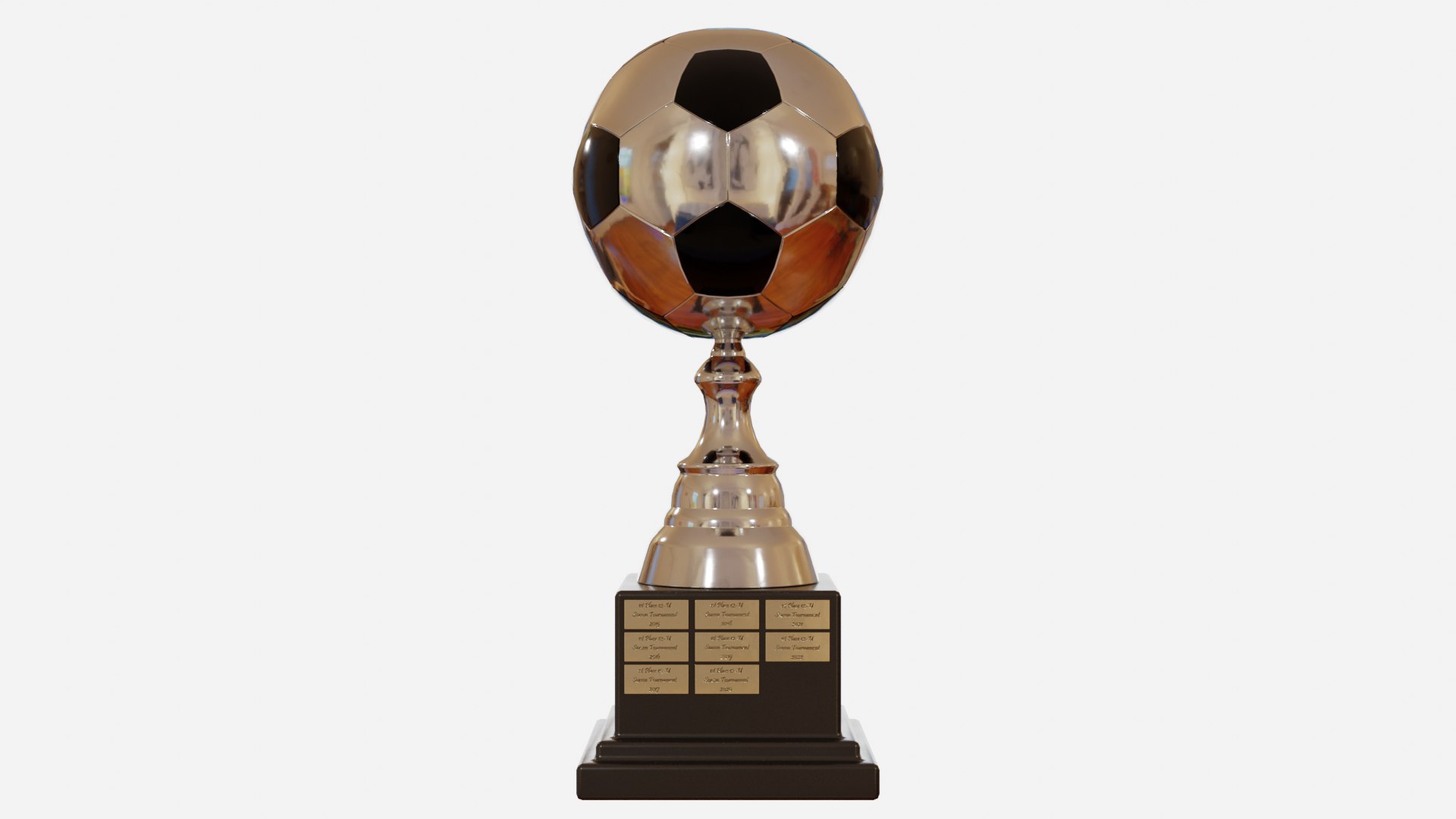 3D Soccer Trophy - TurboSquid 2104256
