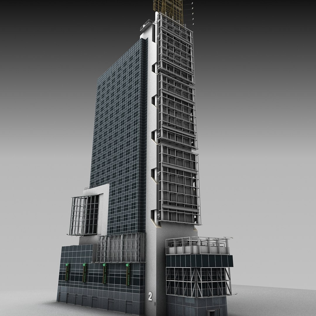 3d model renaissance building