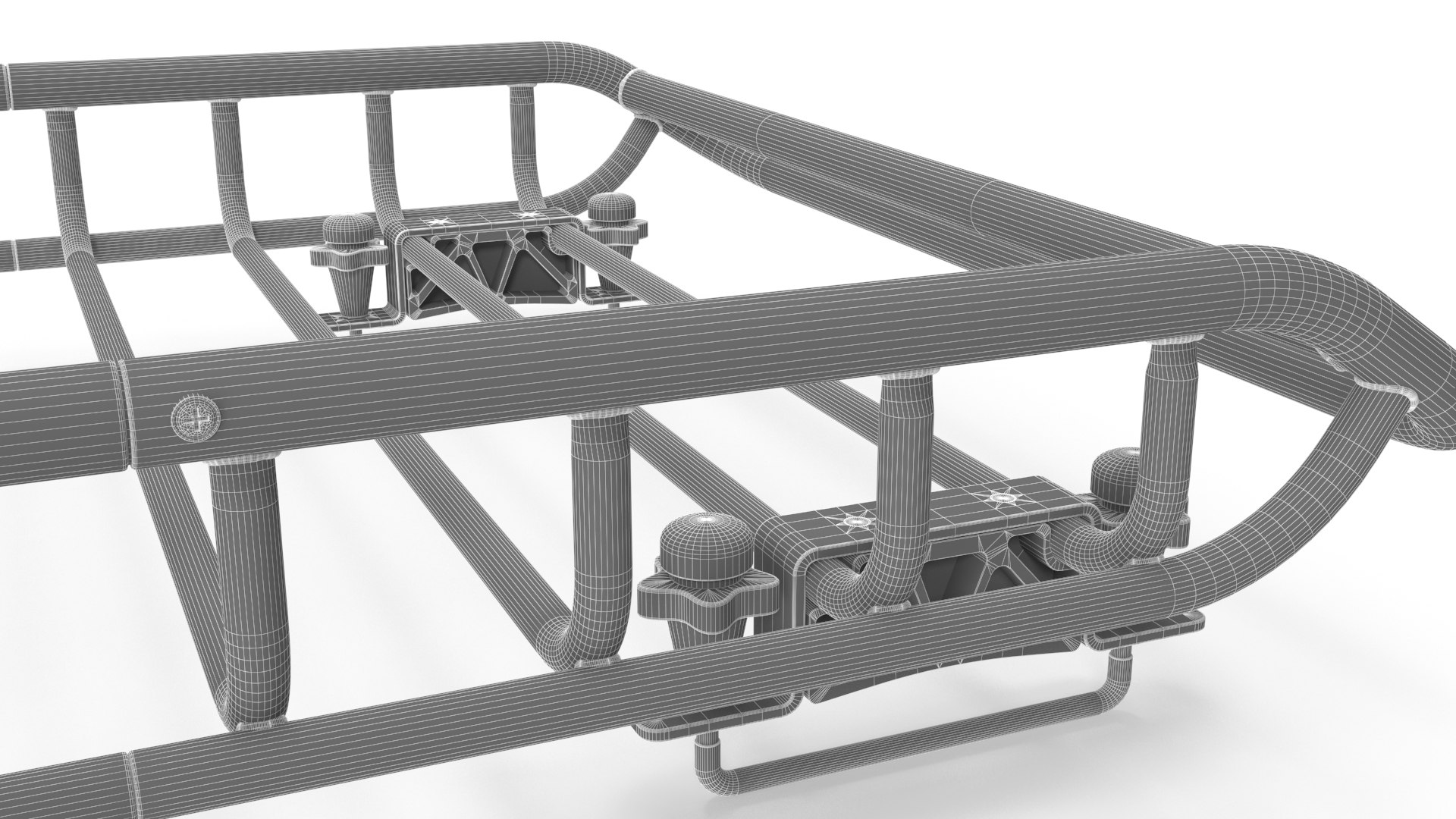 3D Car Roof Rack PBR Model - TurboSquid 1783203