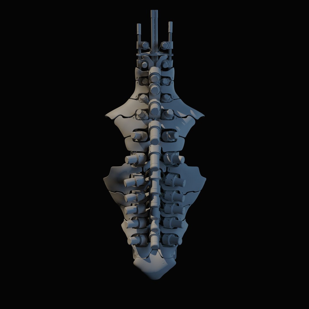 Spine Mechanical 3D - TurboSquid 1452228