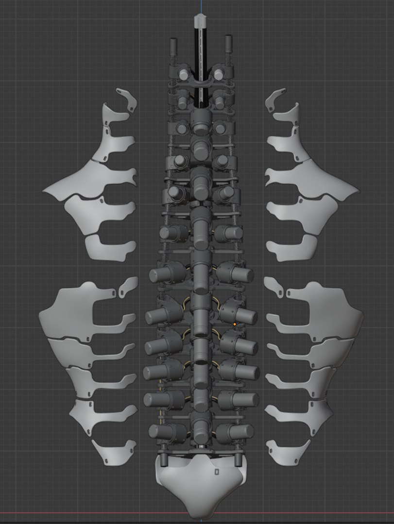 Spine Mechanical 3D - TurboSquid 1452228