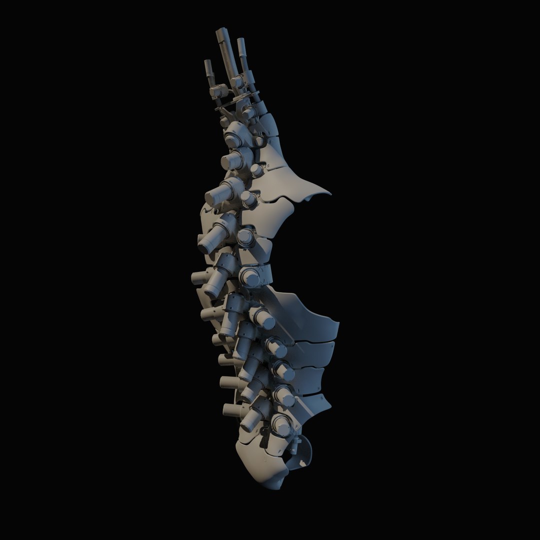 Spine Mechanical 3D - TurboSquid 1452228