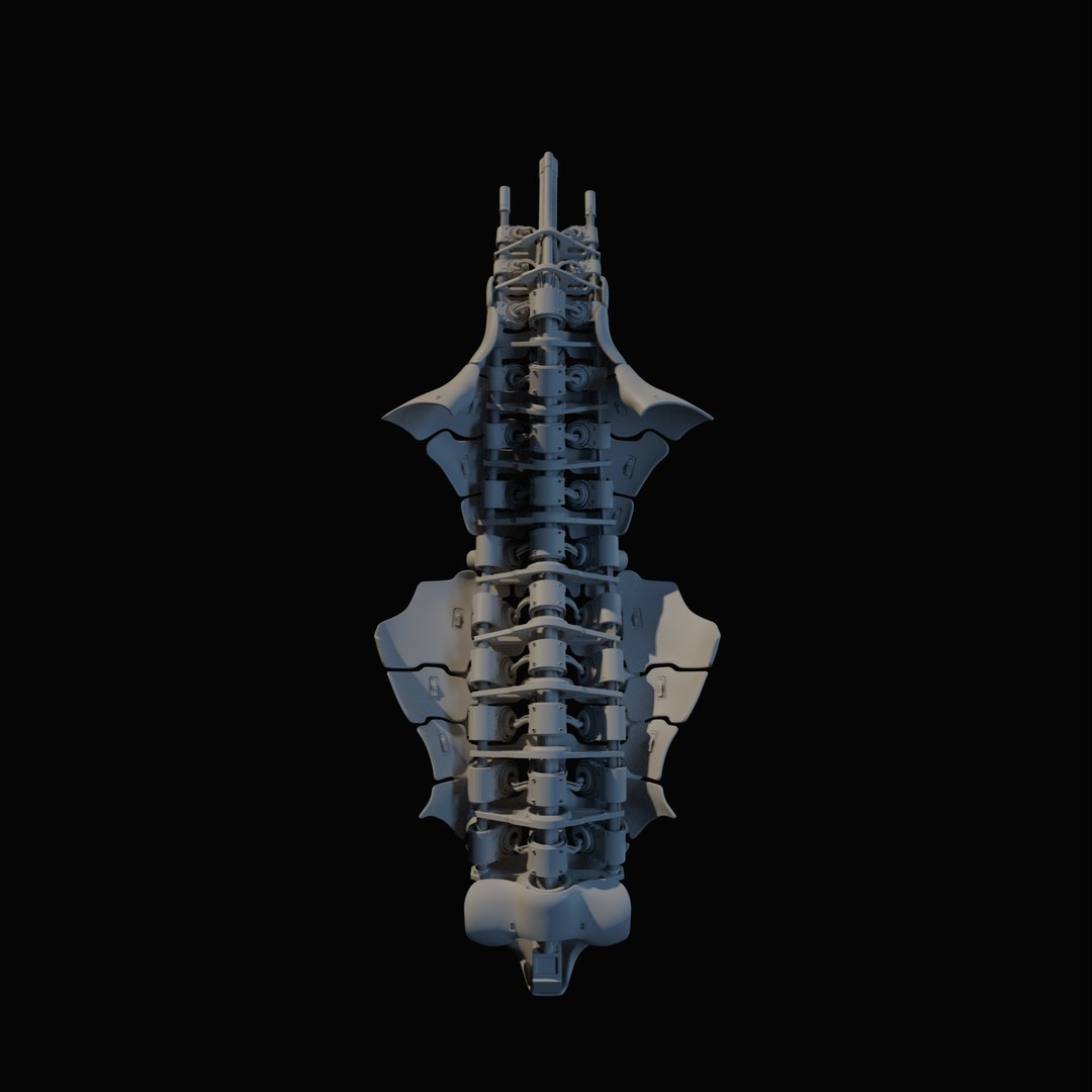 Spine mechanical 3D - TurboSquid 1452228