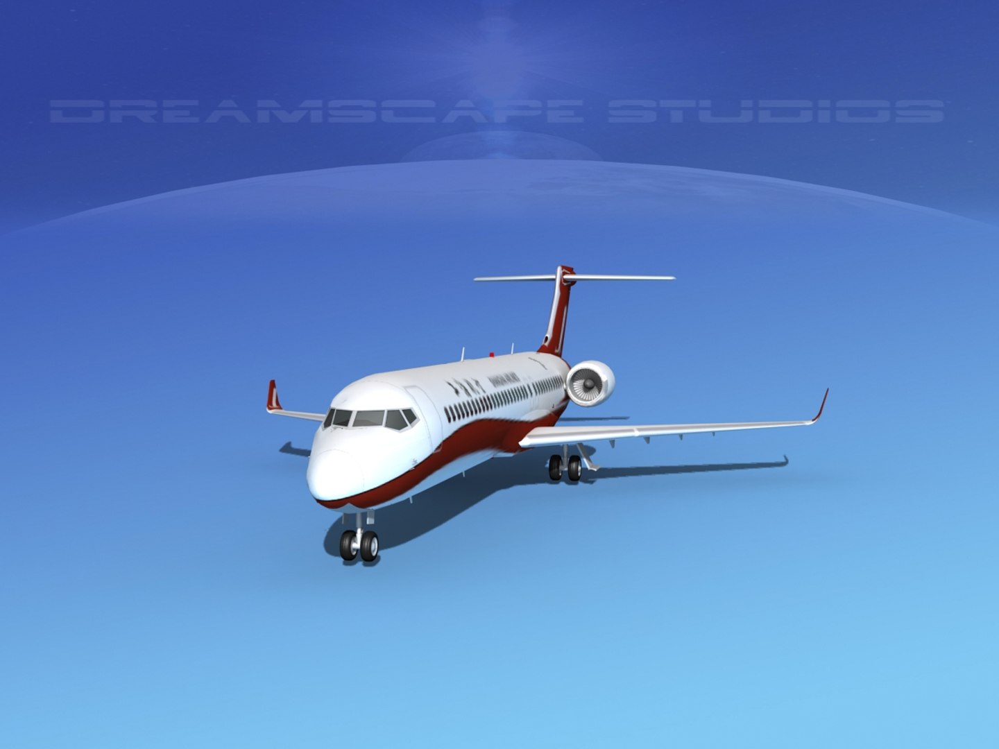 Comac Arj21 Airliner Arj21-700 3d Model