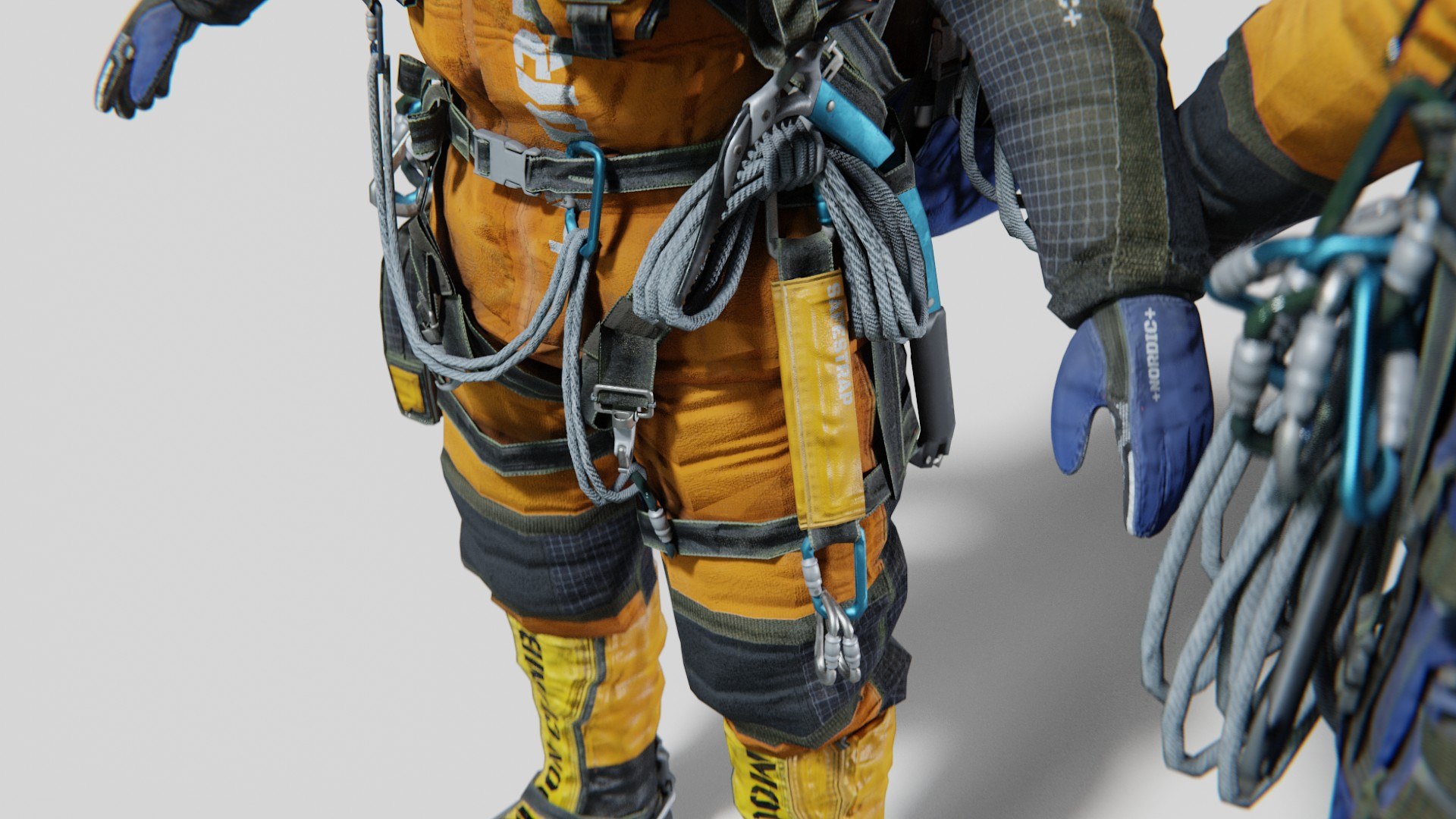 3D Explorer Mountain Climber Rigged - TurboSquid 2057094