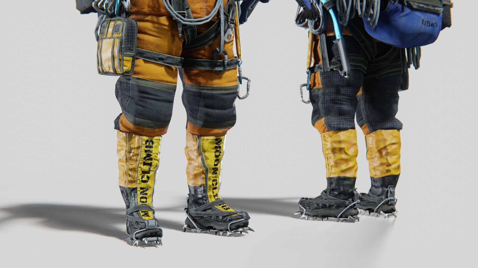 3D Explorer Mountain Climber Rigged - TurboSquid 2057094