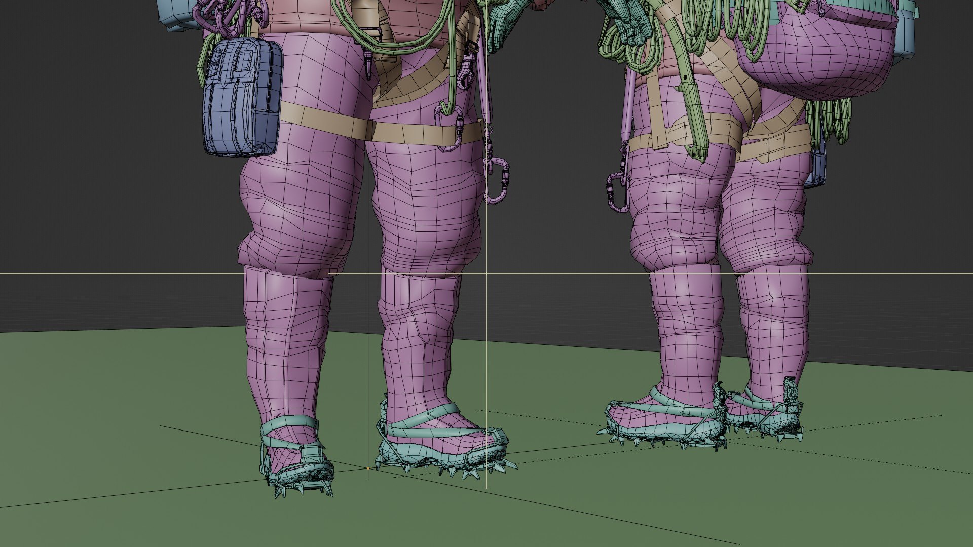 3D Explorer Mountain Climber Rigged - TurboSquid 2057094