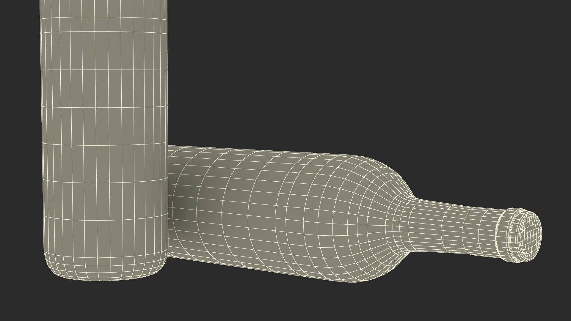 3D Model Classic Wine Bottle - TurboSquid 2314007