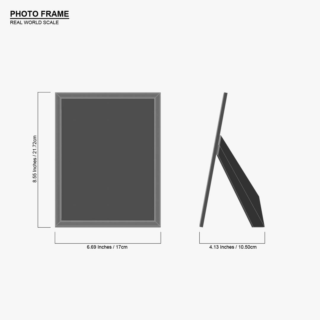 3d Photo Frame Model